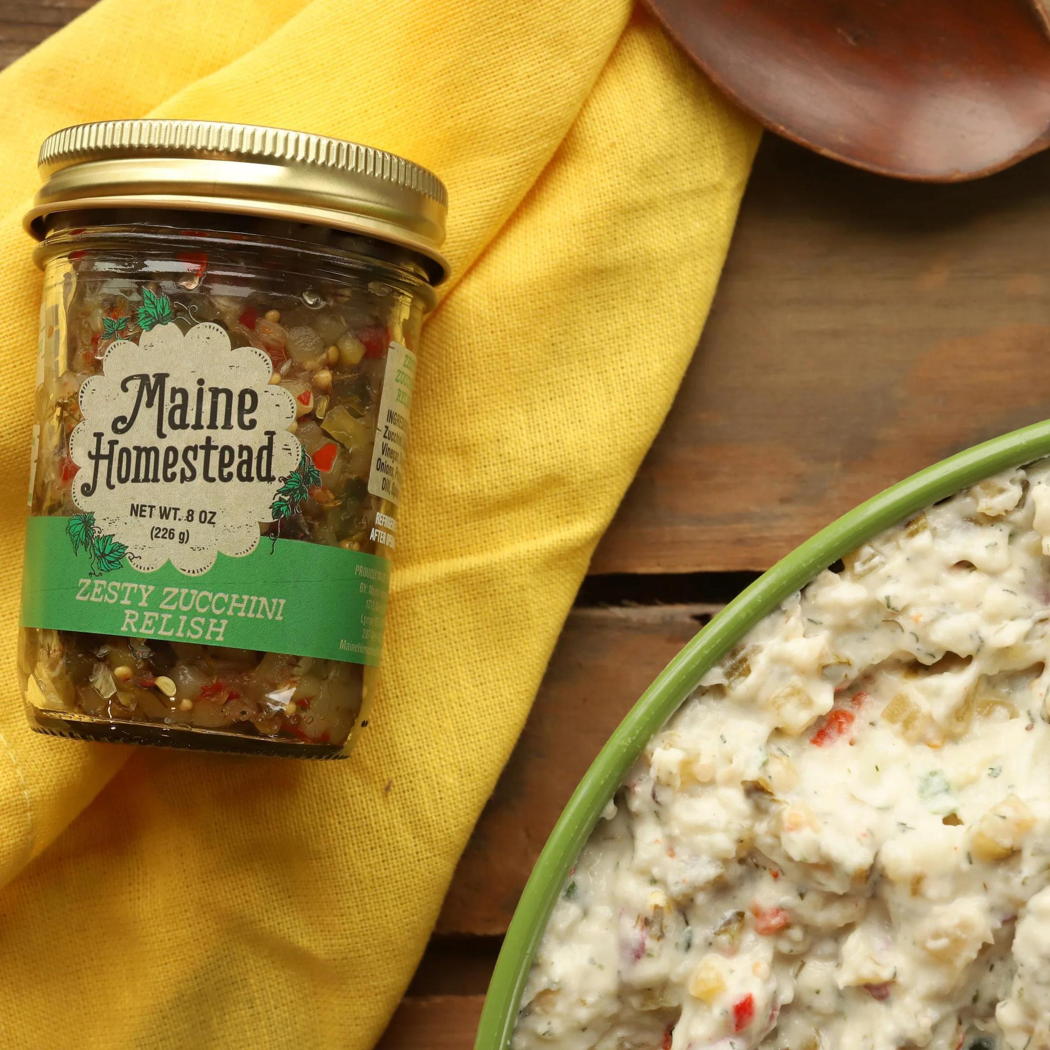 Zesty Zucchini Relish – Maine-ly Drizzle